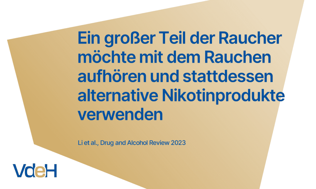 Ein großer Teil der Raucher möchte mit dem Rauchen aufhören und ...